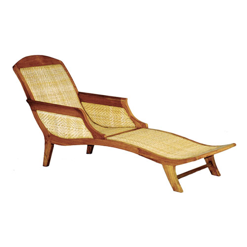 Bangkok Long Chair - Rattan